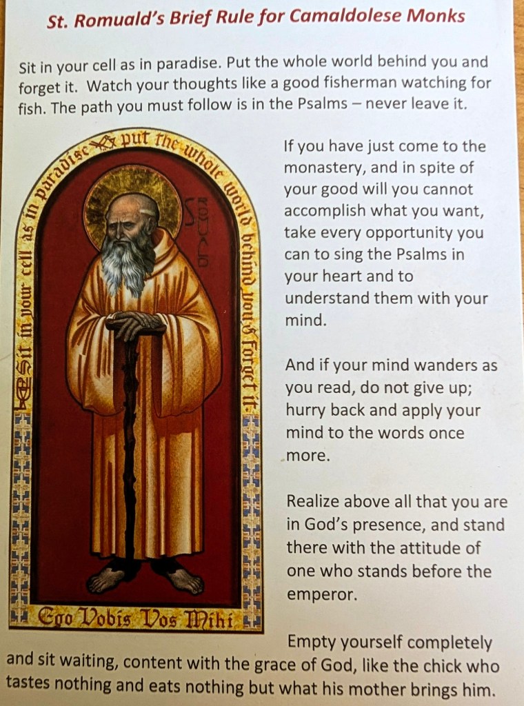 An Ancient Monastic Community in the Heart of California: New Camaldoli ...